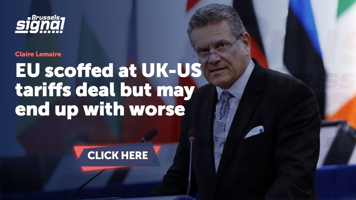 EU scoffed at UK-US tariffs deal but may end up with worse - Brussels ...