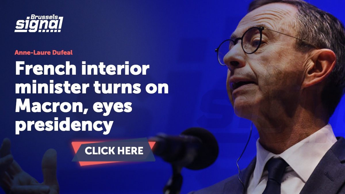 French interior minister turns on Macron, eyes presidency