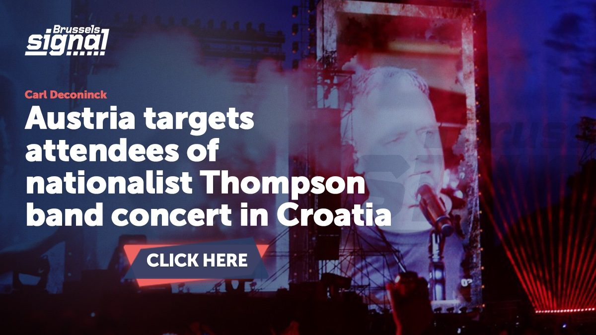 Austria targets attendees of nationalist Thompson band concert in Croatia