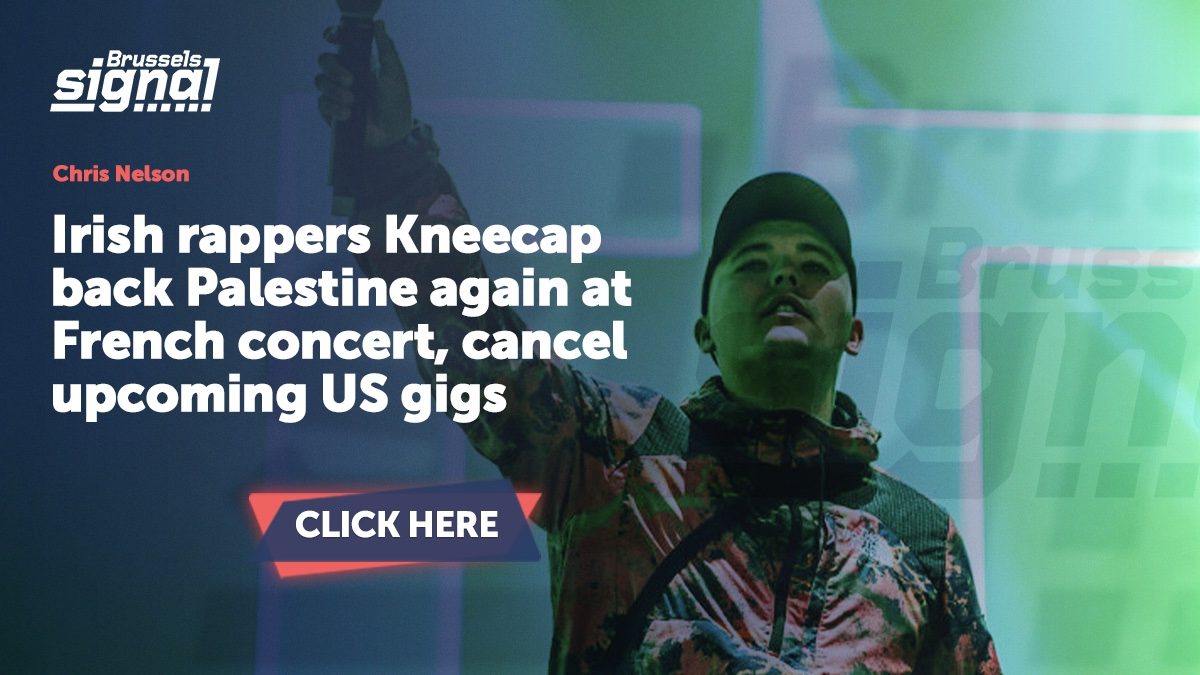 Irish rappers Kneecap back Palestine again at French concert, cancel ...