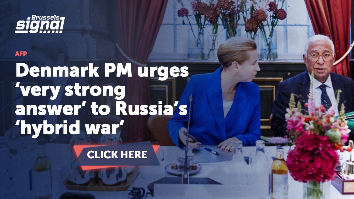 Denmark PM urges ‘very strong answer’ to Russia’s ‘hybrid war ...