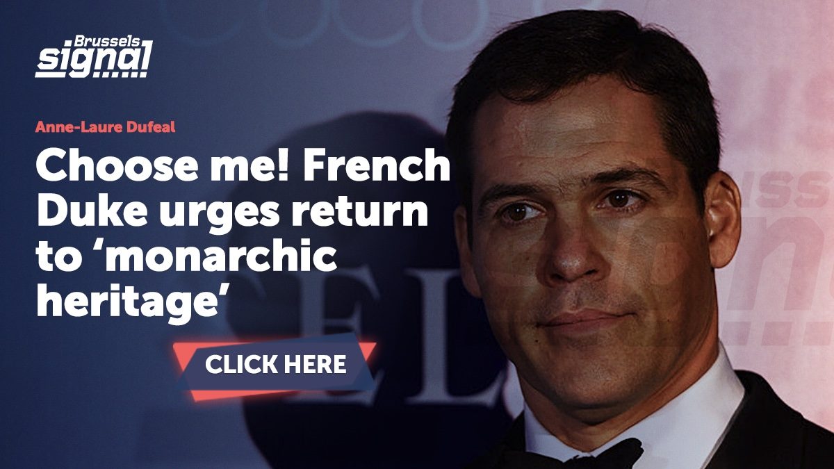 Choose me! French Duke urges return to ‘monarchic heritage’