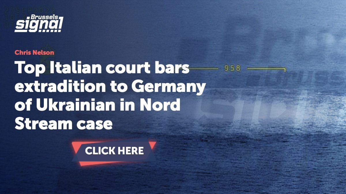 Top Italian court bars extradition to Germany of Ukrainian in Nord ...
