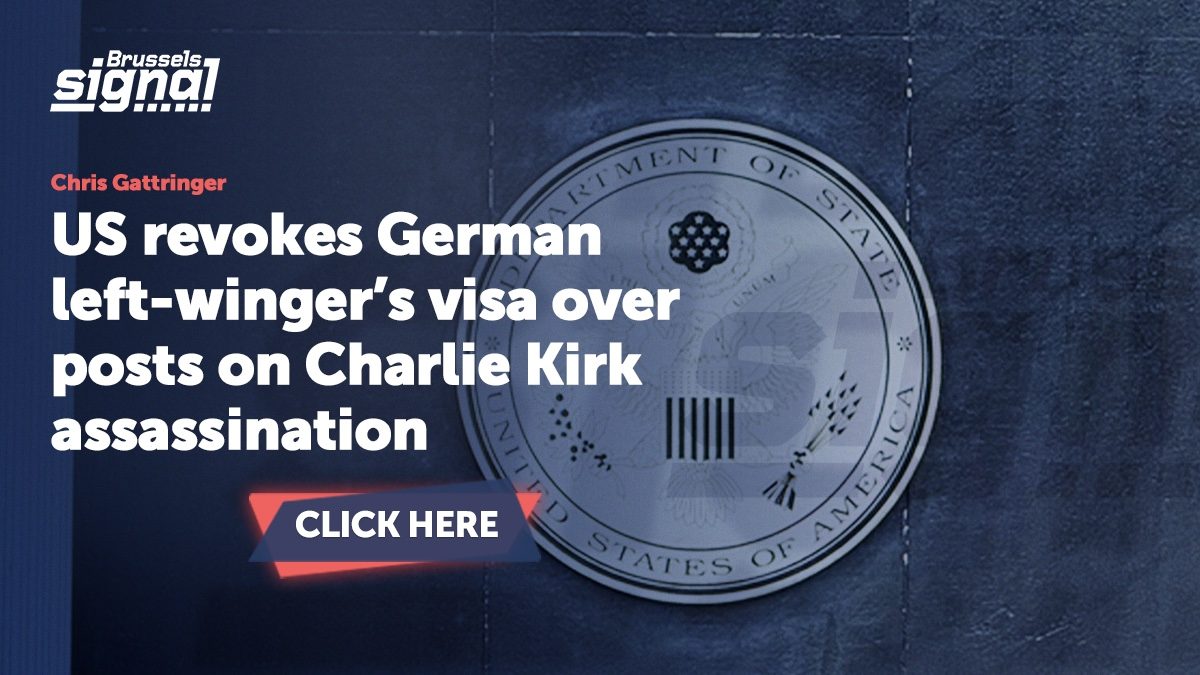 US revokes German left-winger’s visa over posts on Charlie Kirk ...