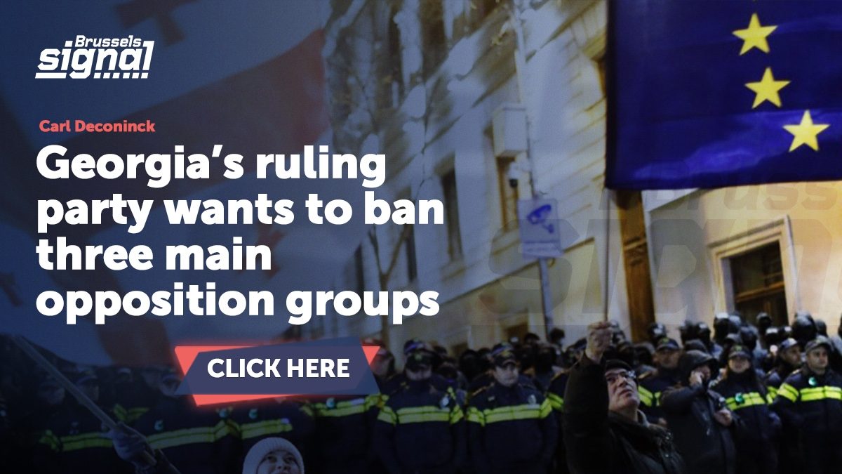 Georgia’s ruling party wants to ban three main opposition groups ...