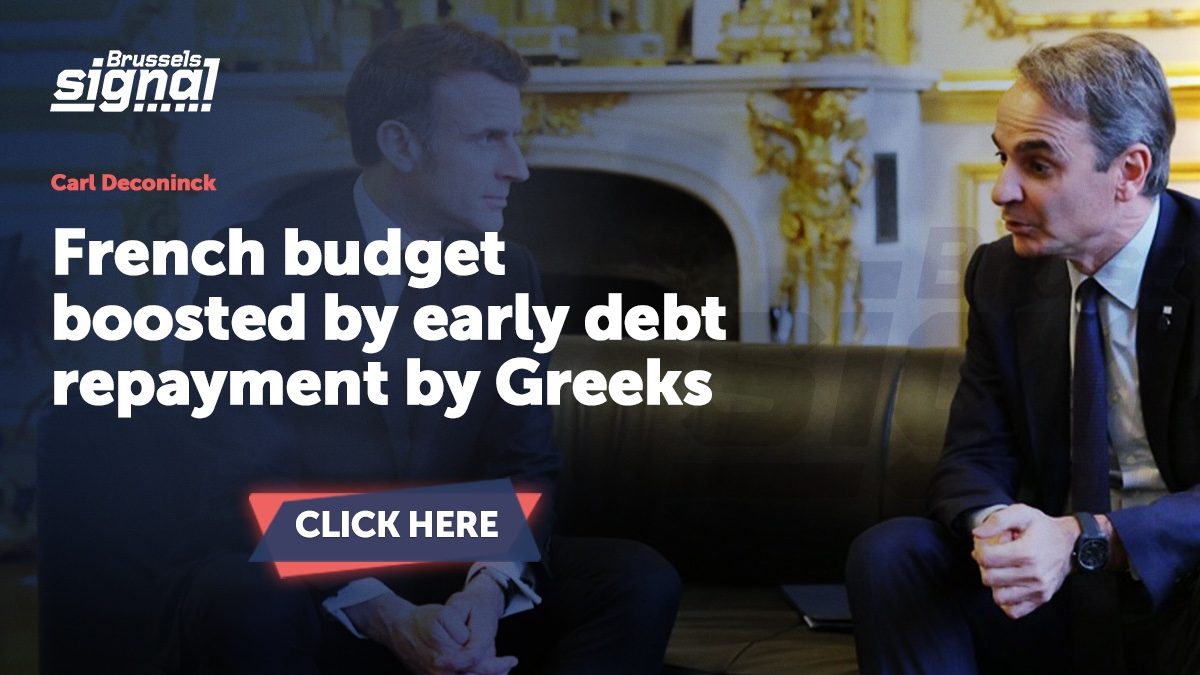 French budget boosted by early debt repayment by Greeks