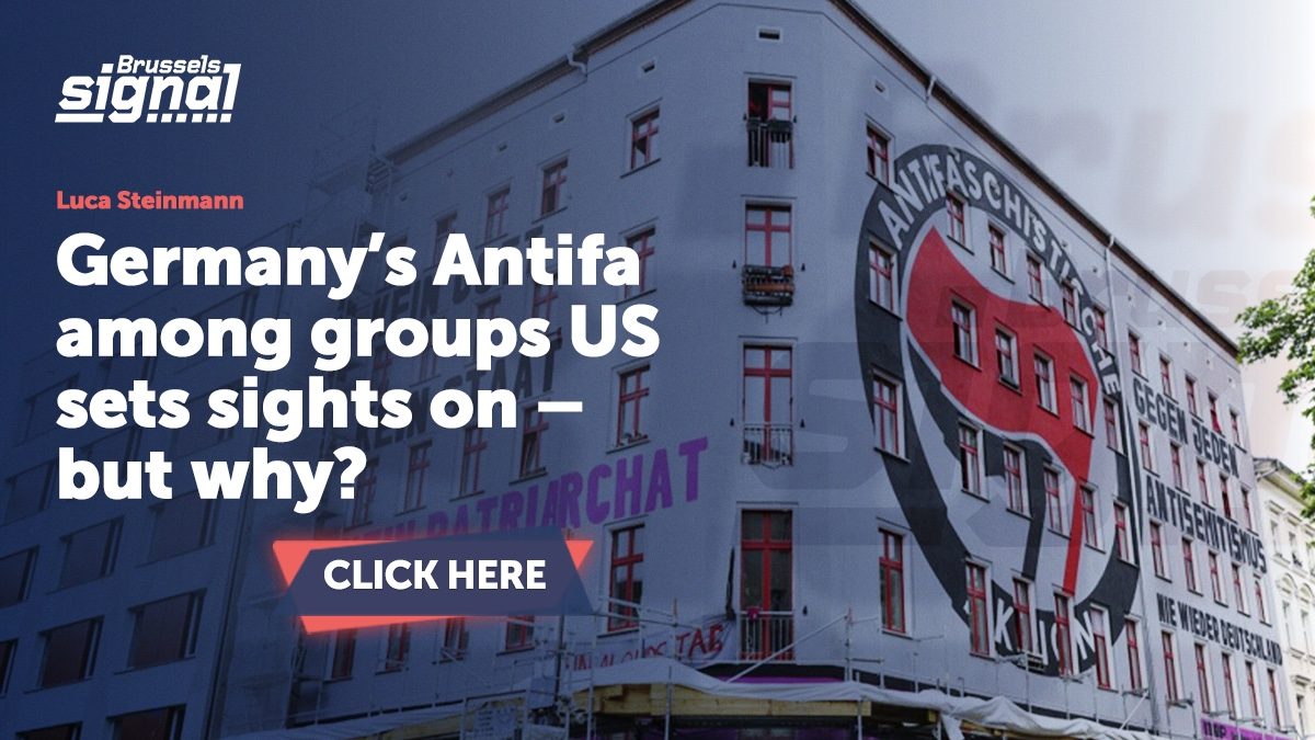Germany’s Antifa among groups US sets sights on - but why? - Brussels ...