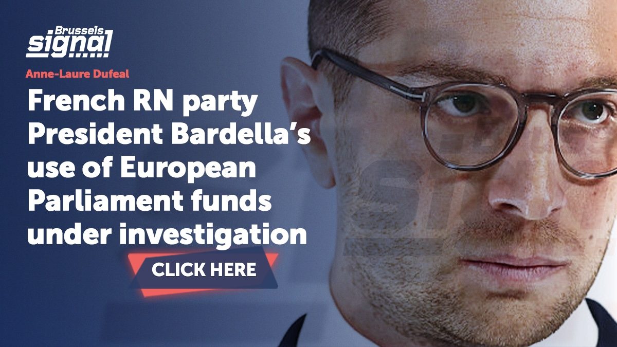 French RN party President Bardella’s use of European Parliament funds ...