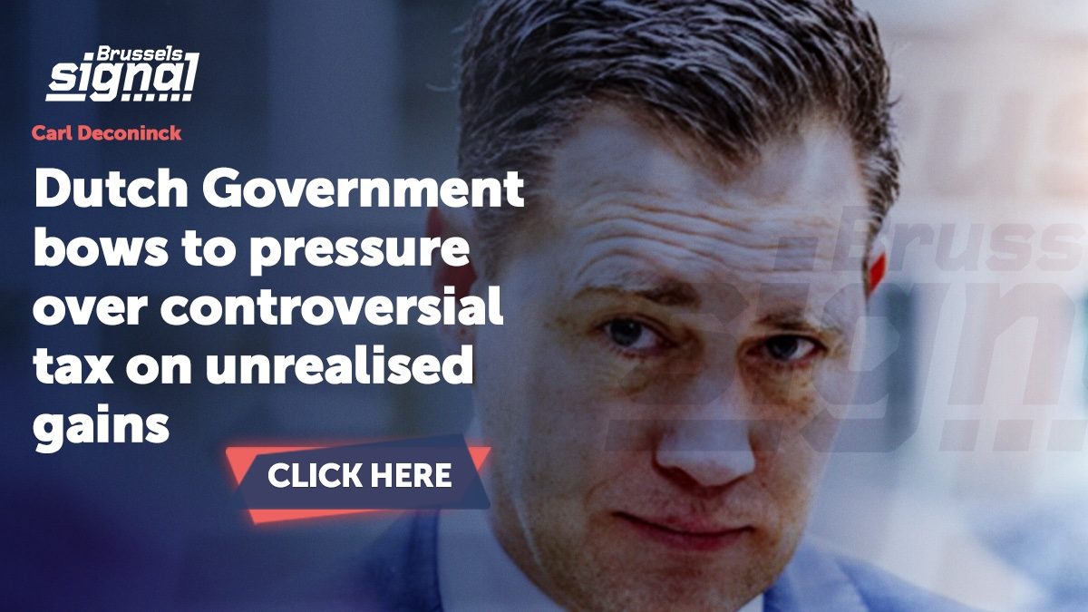 Dutch Government bows to pressure over controversial tax on unrealised ...