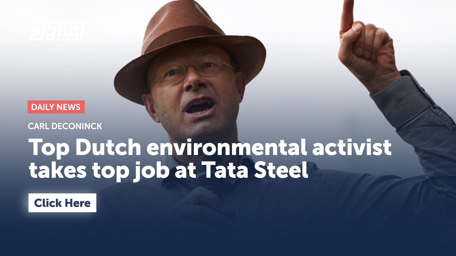 Top Dutch environmental activist takes top job at Tata Steel - Brussels ...